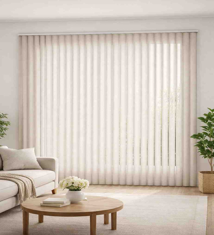 Vertical Blinds Installation In Dubai - Topform Furnishing